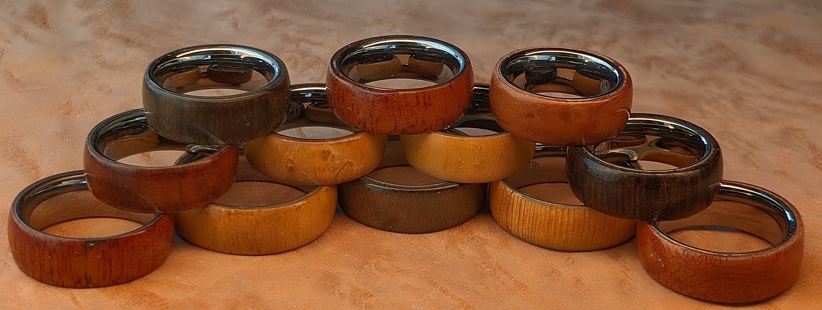 Full Grain Bentwood Rings – Orion Eternal Designs